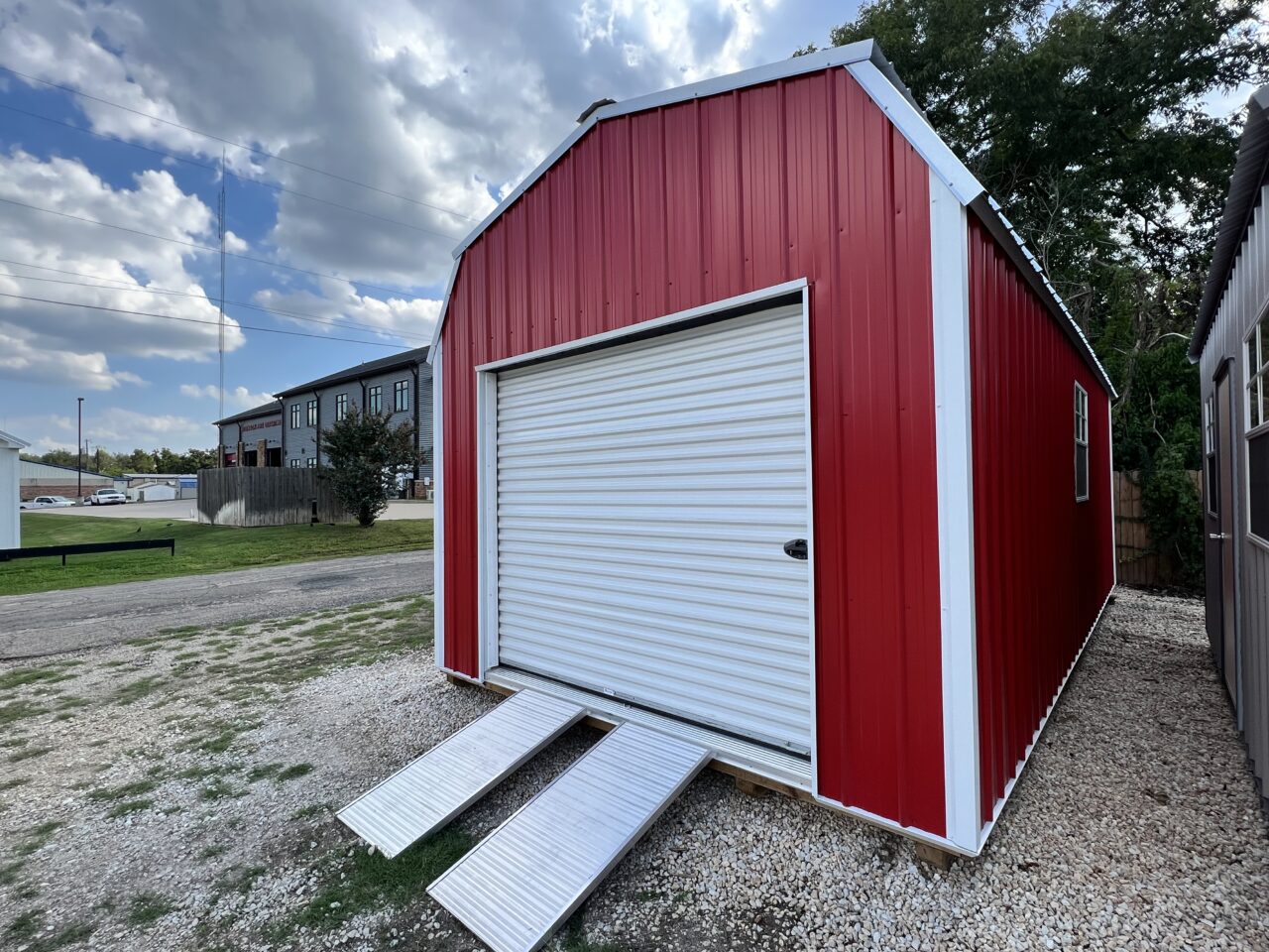 Lofted Barn Tall Metal Shed Built to Last - FARM + YARD Texas